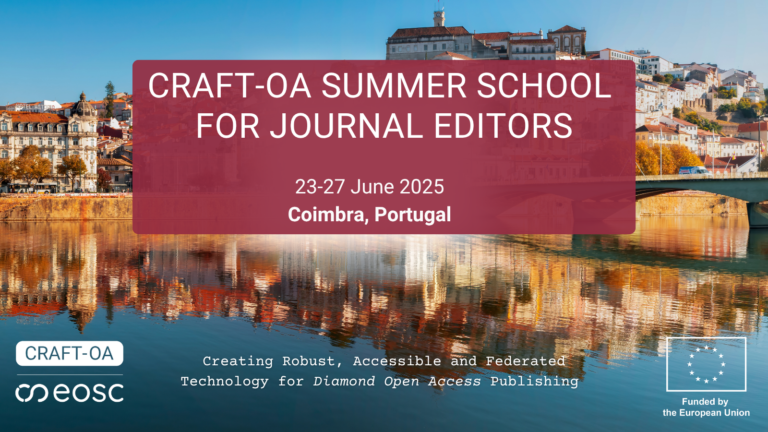 2nd CRAFT-OA Summer School for Journal Editors – CRAFT-OA